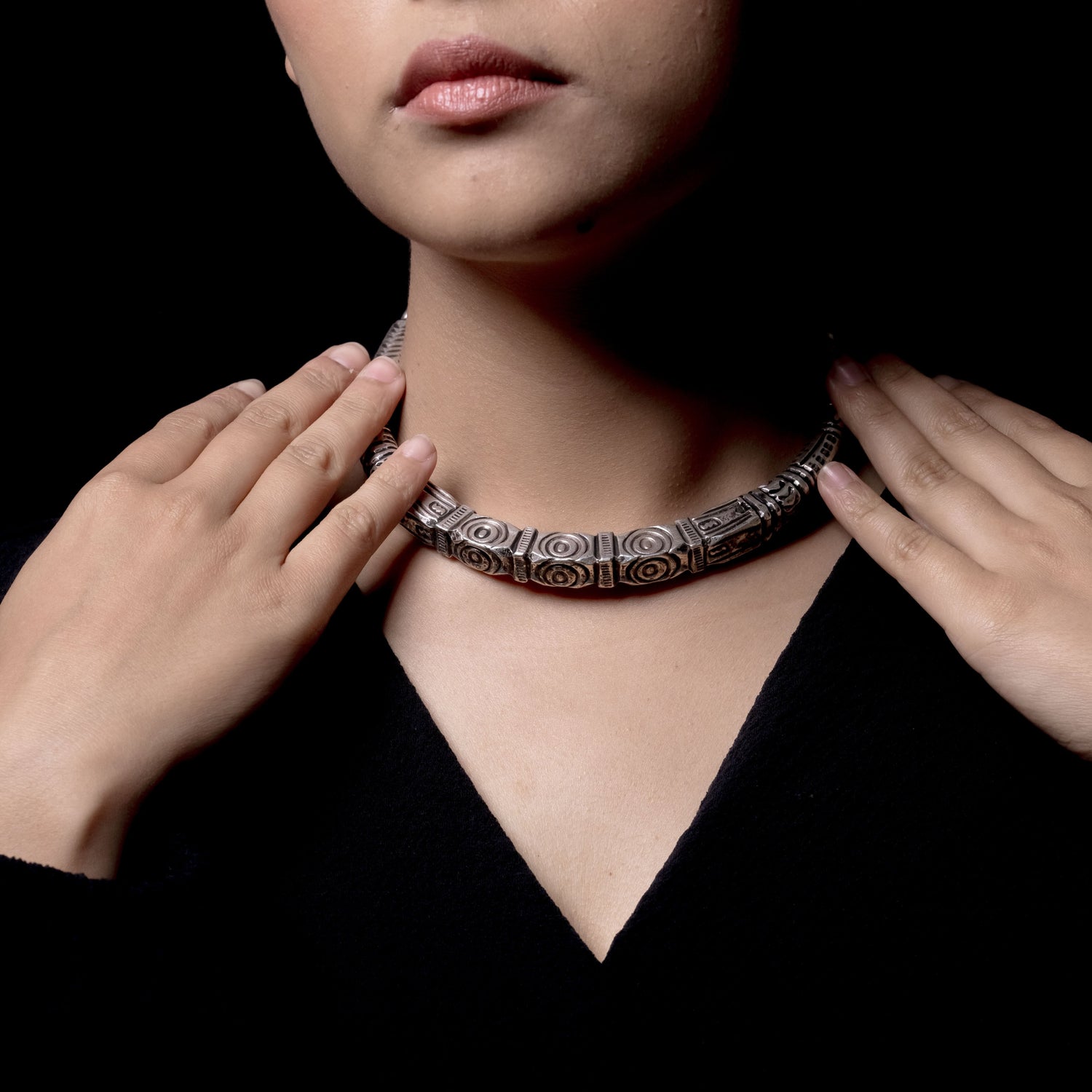 Hasuli | Silver Jewellery | Pahadi Choker
