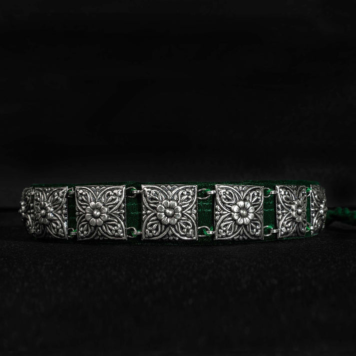 Varg Guluband Silver Choker Necklace | Pahadi Jewellery