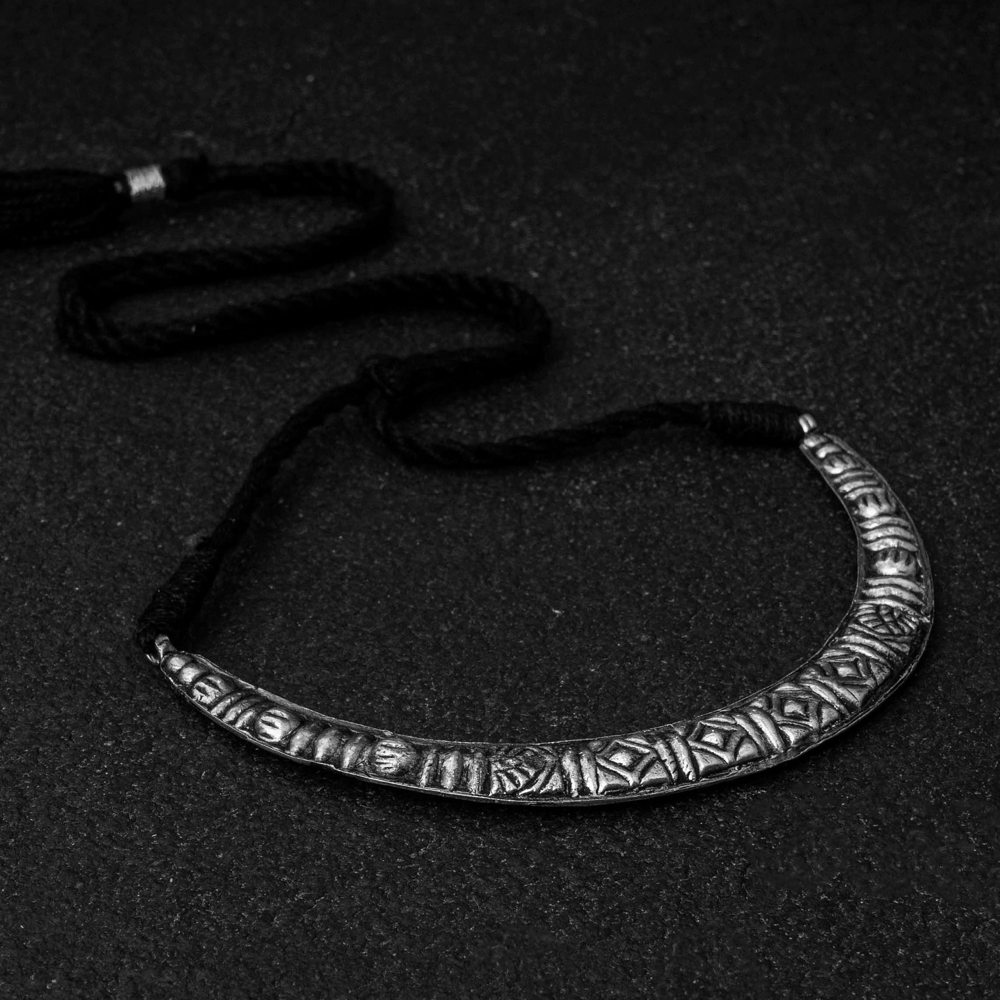 Chaand Silver Hasuli | Silver Choker | Pahadi Jewellery