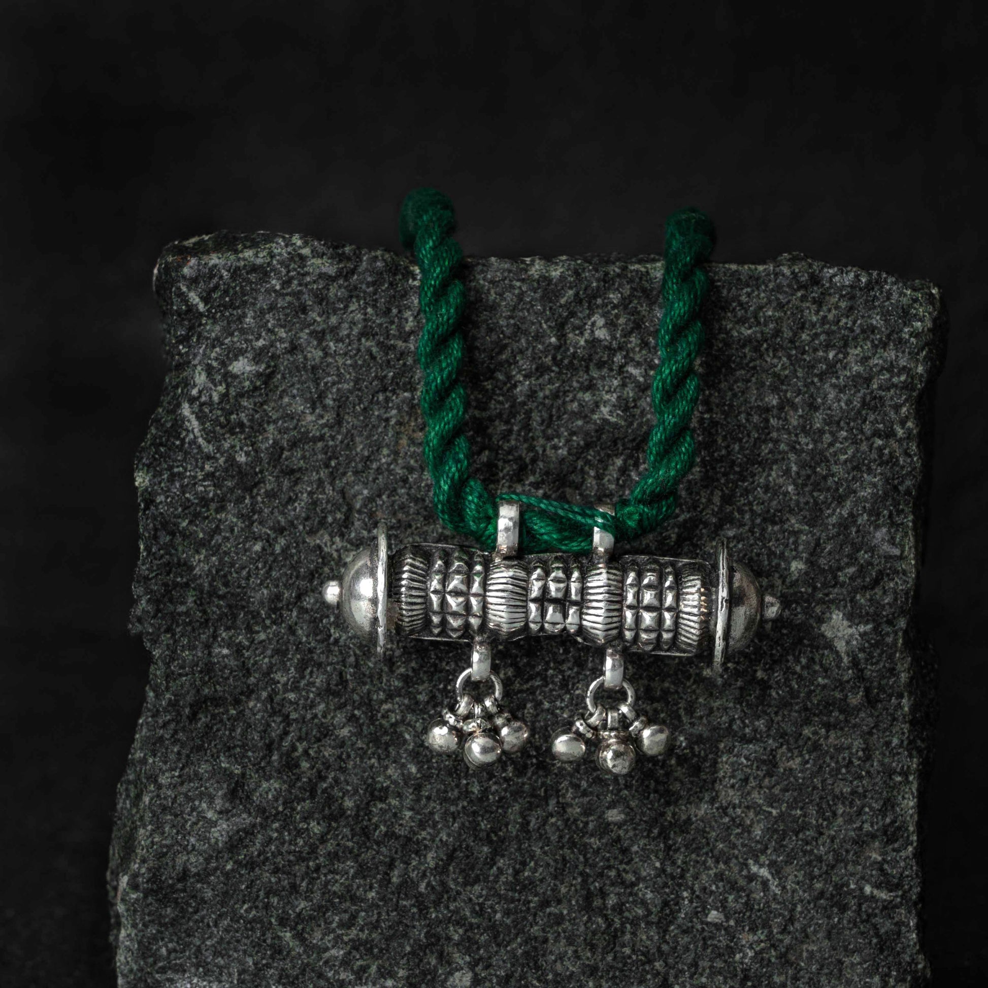 Savera Silver Tilhari | Silver Pendant | Pahadi Jewellery