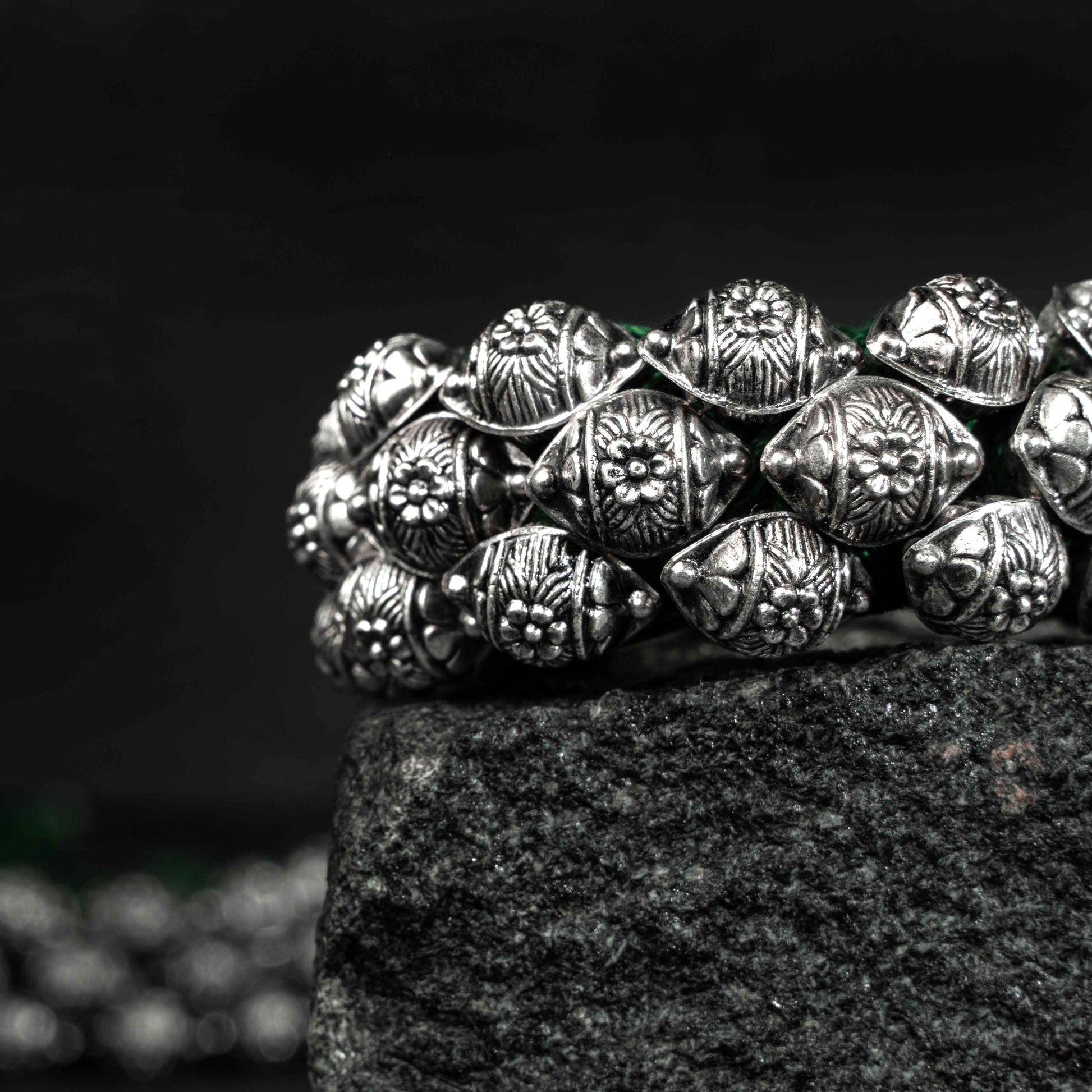 Phool Pahuchi | Silver Bracelet | Pahadi Jewellery